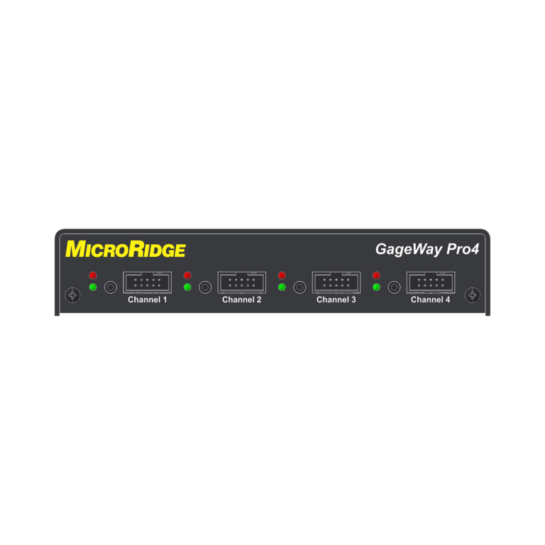 GageWay Pro4 - 4 Channel Gage Interface - MicroRidge